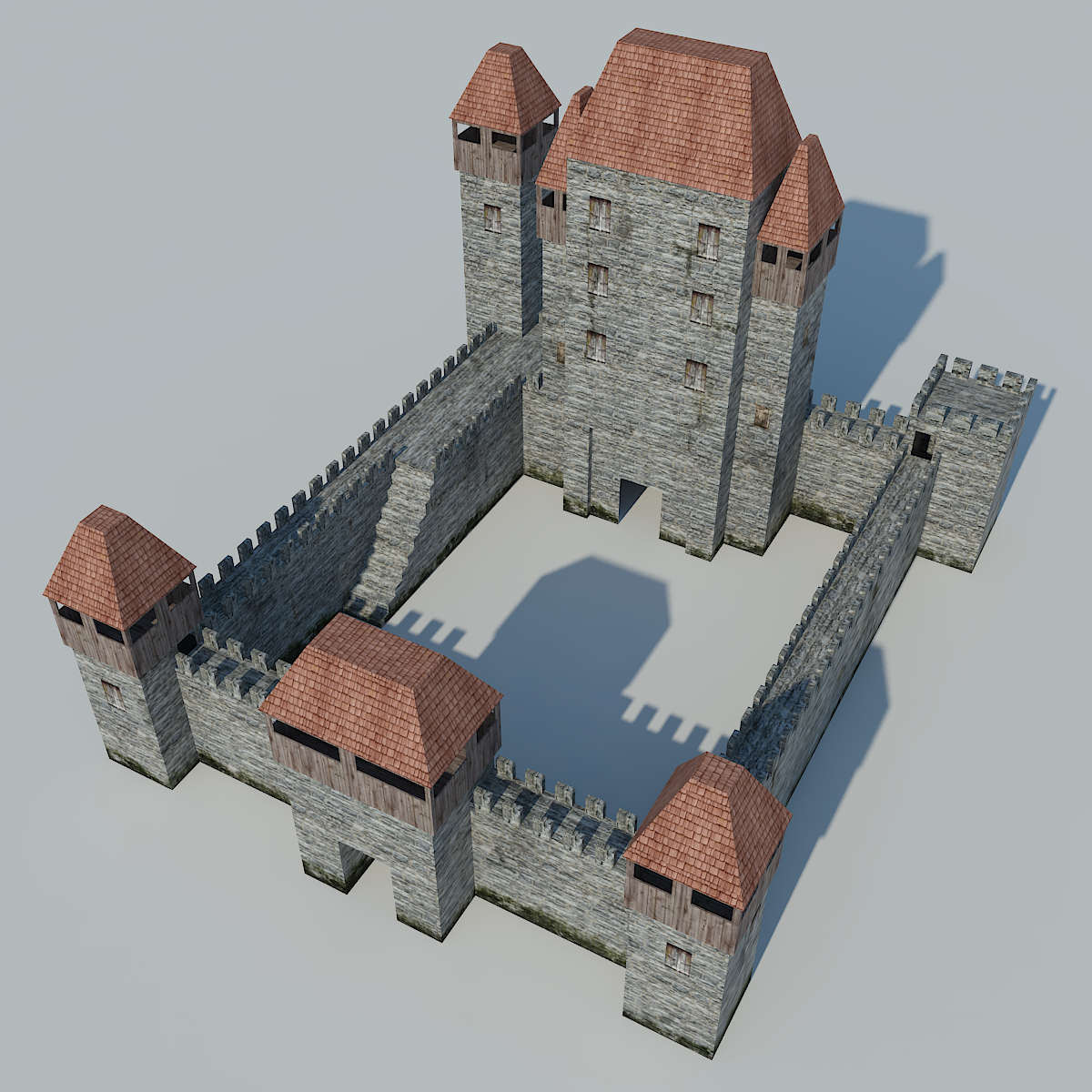3d castle