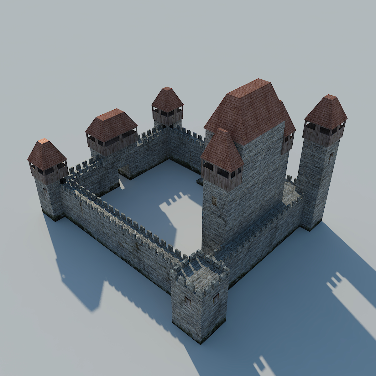 3d castle