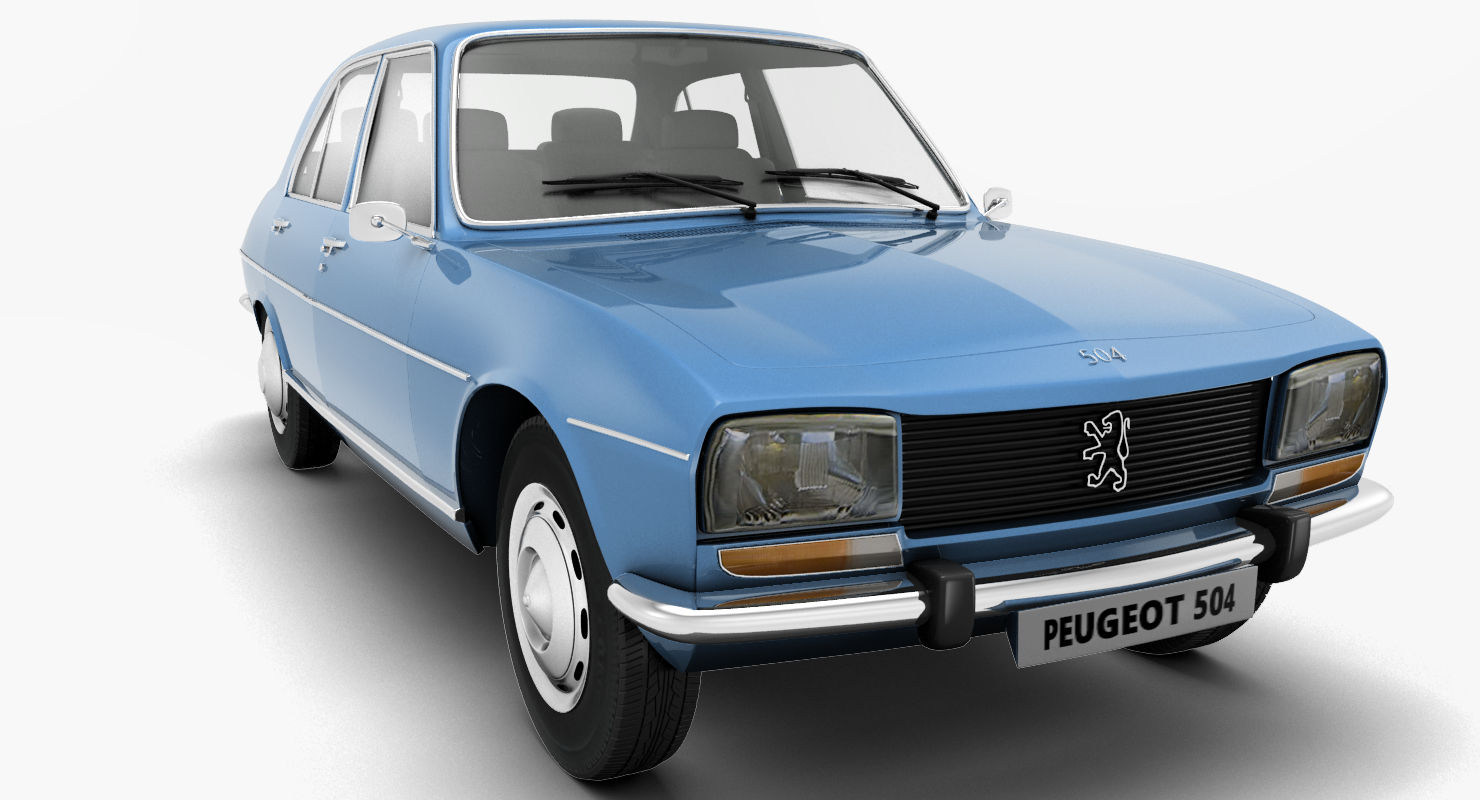 peugeot 504 3d model