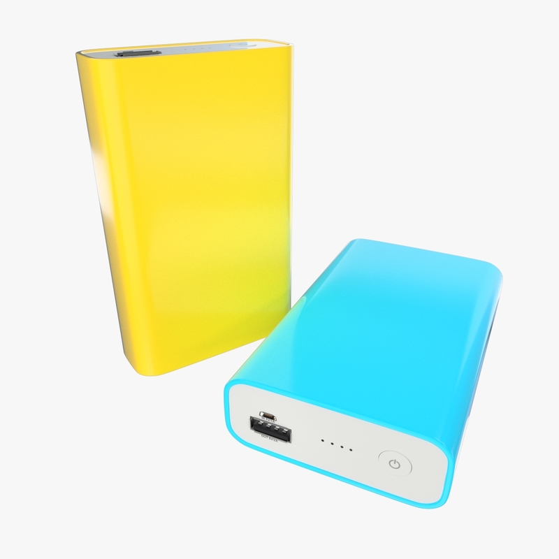 power bank 3d model
