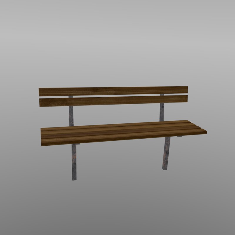 3d bench steel