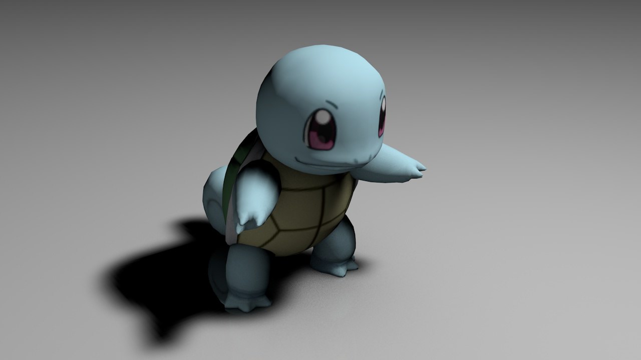 modelo 3d Pokemon Squirtle - TurboSquid 1058858