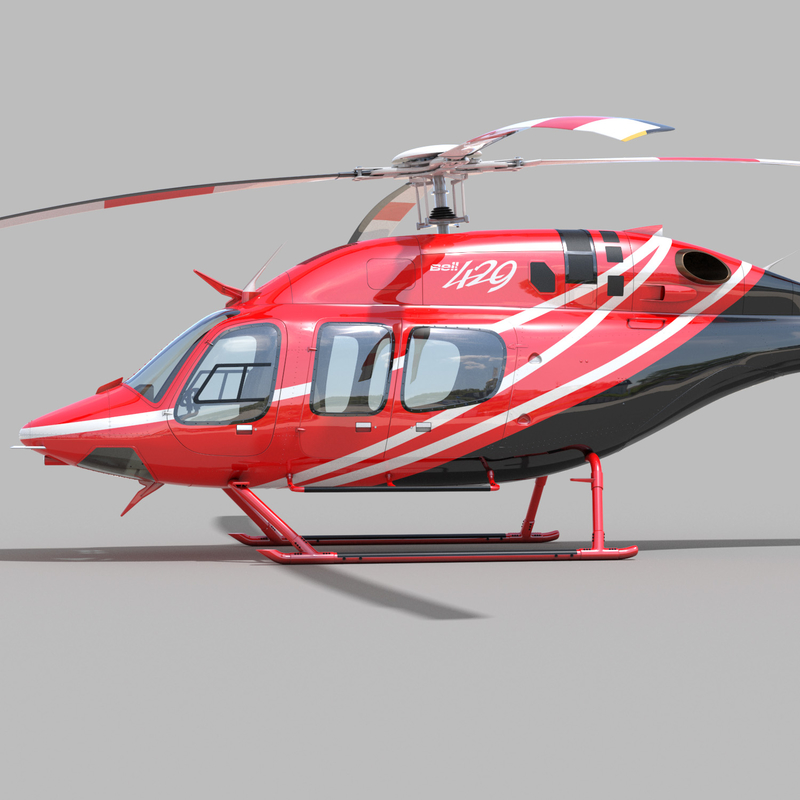 bell 429 3d max