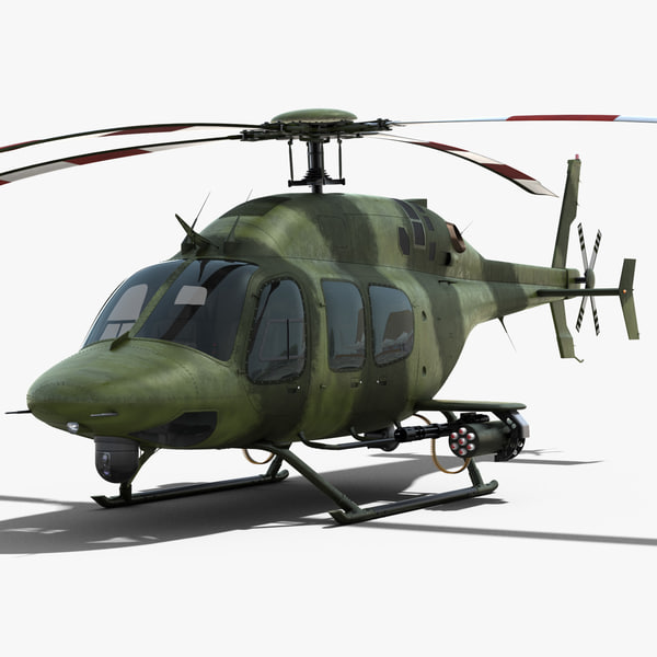 3d executive helicopter model