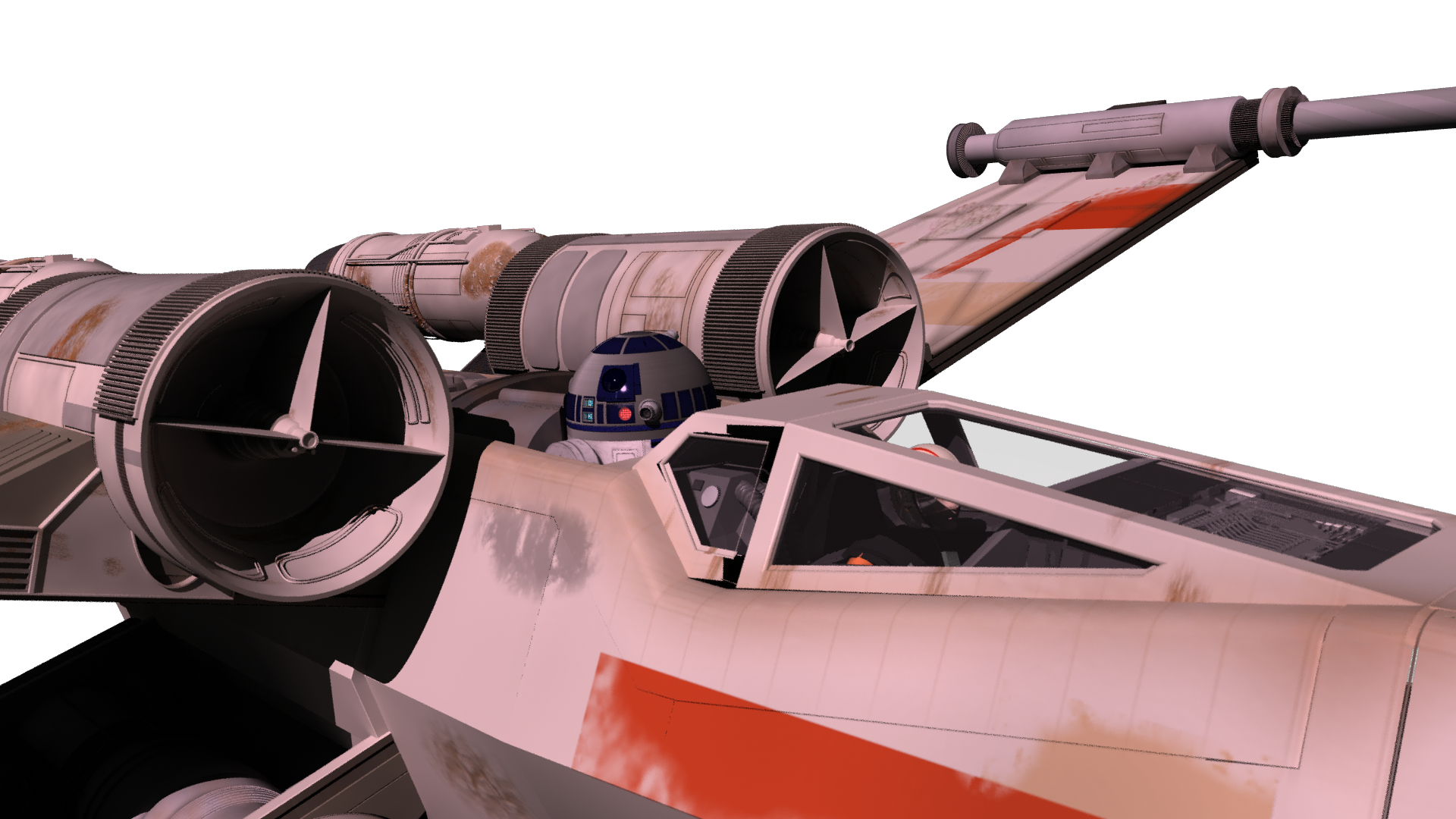modelo 3d Incom T65 X-Wing Starfighter gratis - TurboSquid 1058992