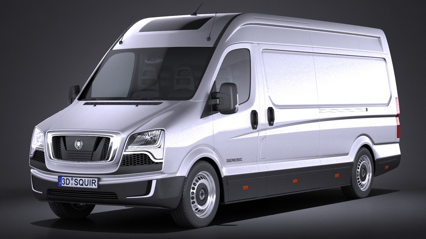 generic big van 3d model