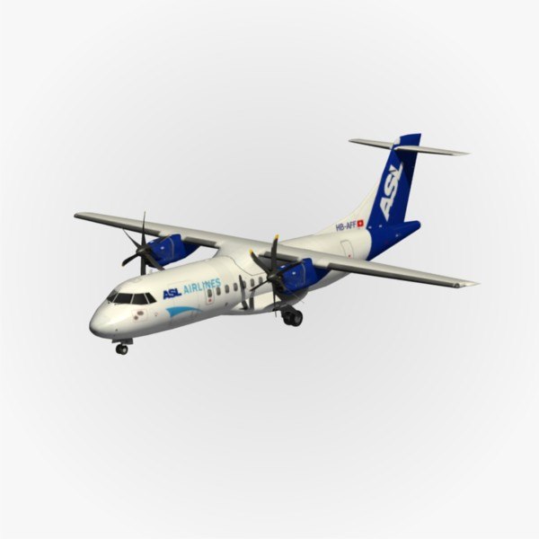 3d model atr 42 asl