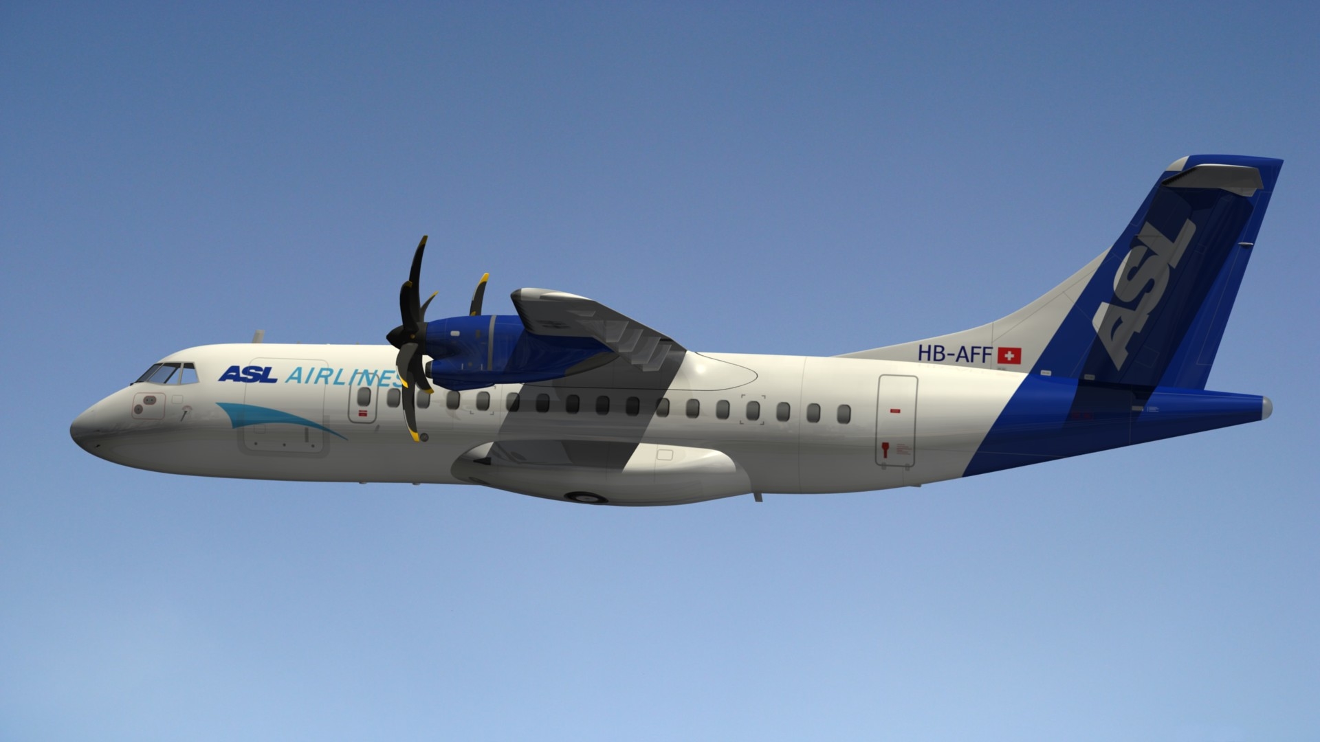 3d model atr 42 asl