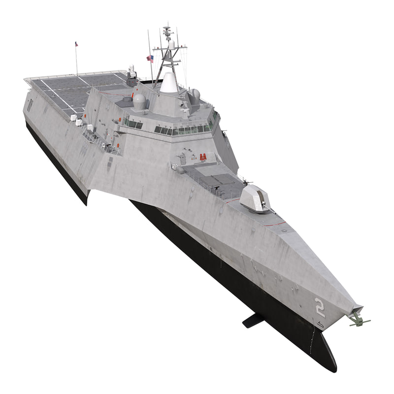 3d uss independence lcs-2 model