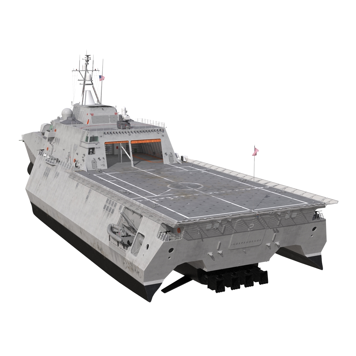 3d uss independence lcs-2 model