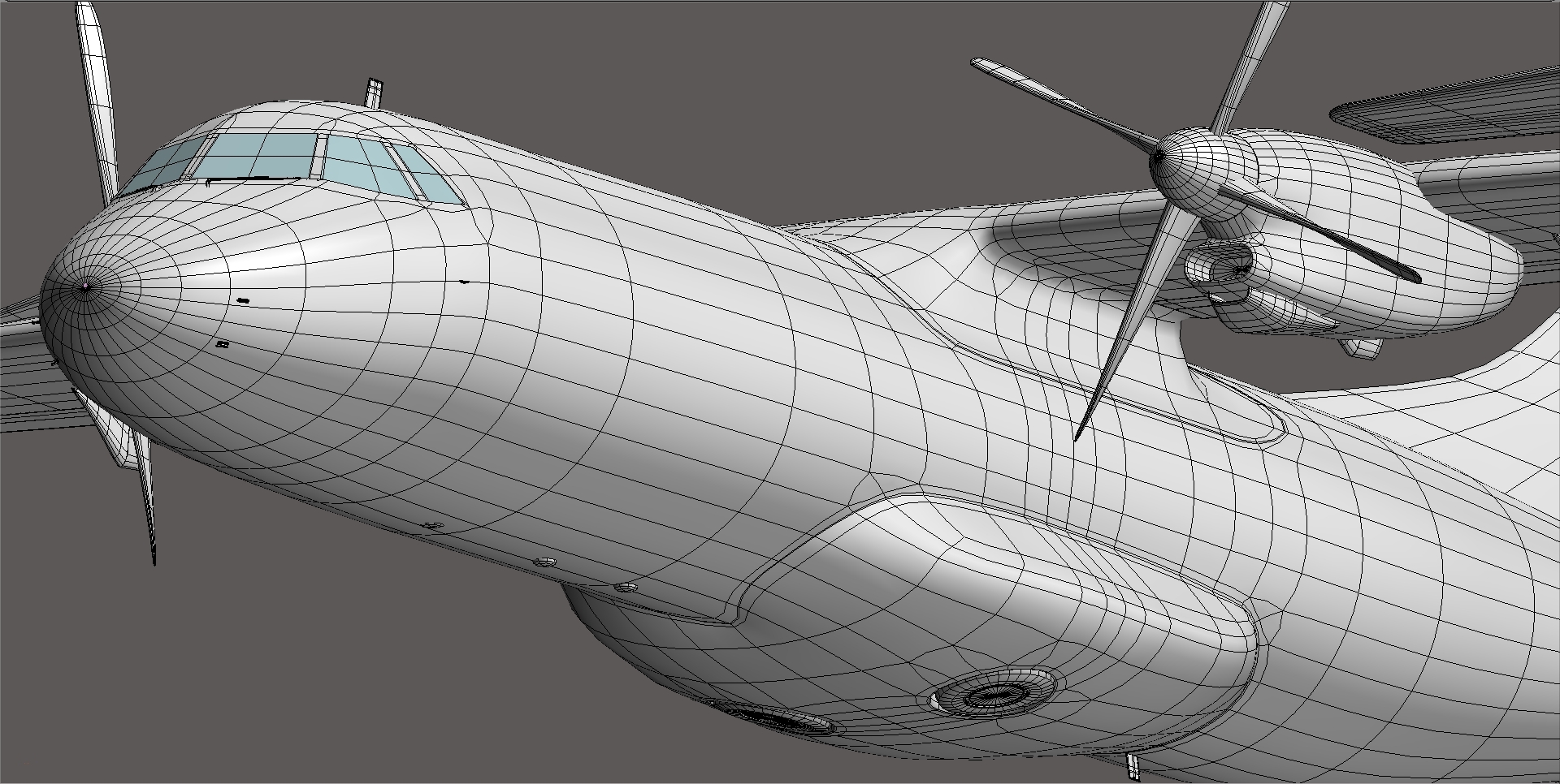 3d model atr 42 asl