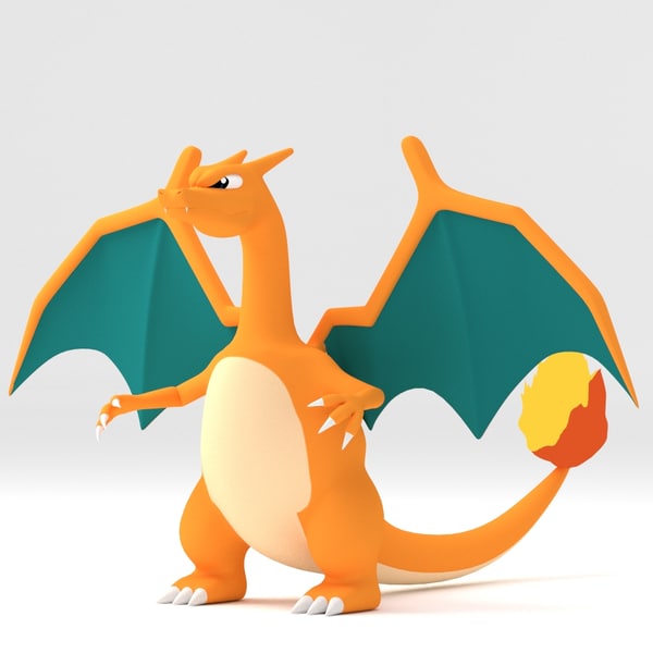 charizard Modelo 3D - TurboSquid 1058874