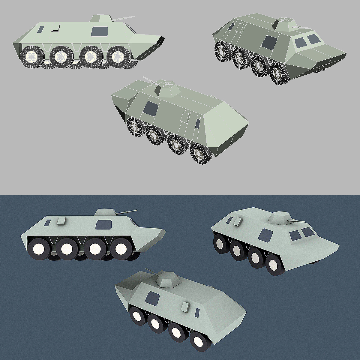 3d army military combat vehicles