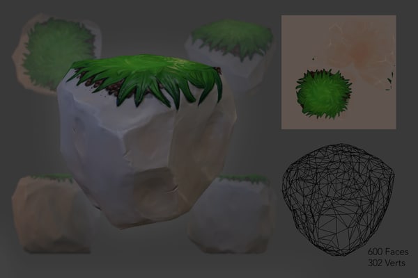 beautiful platform 3d model