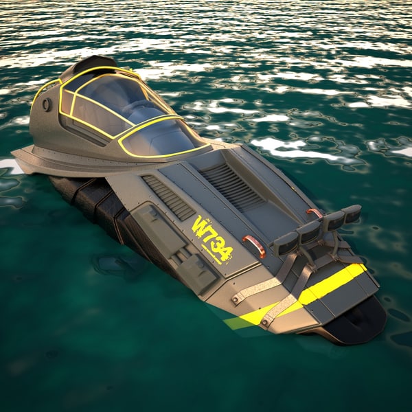 3D Submersible Models | TurboSquid