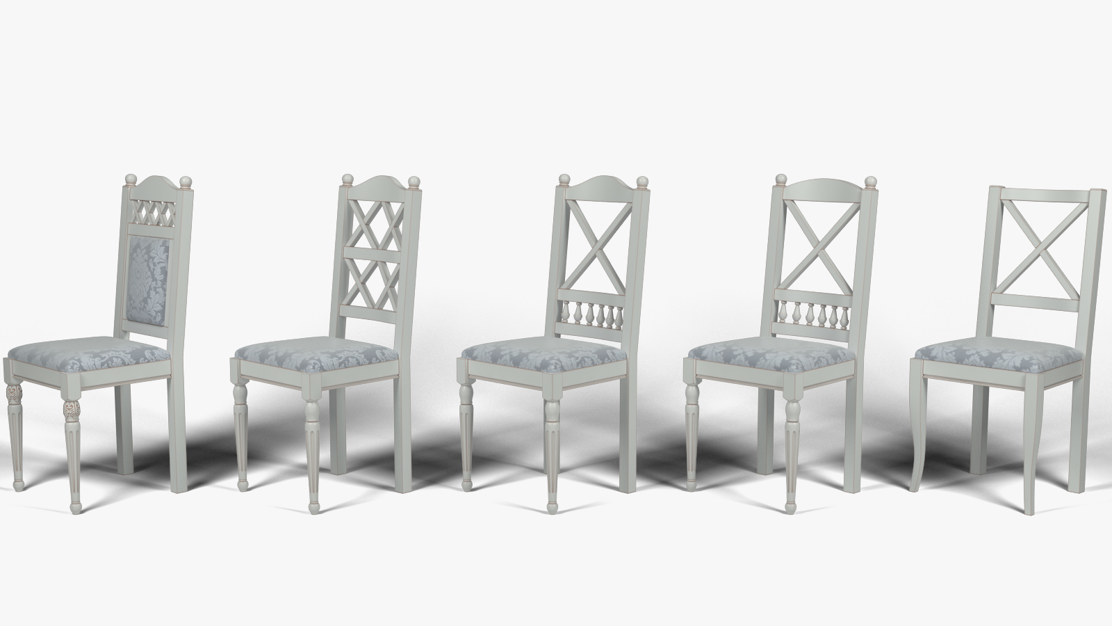3d kitchen chair model