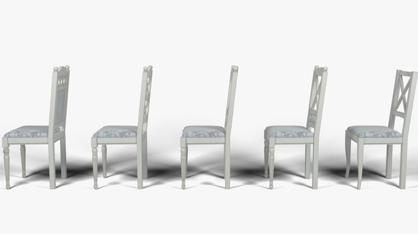 3d kitchen chair model