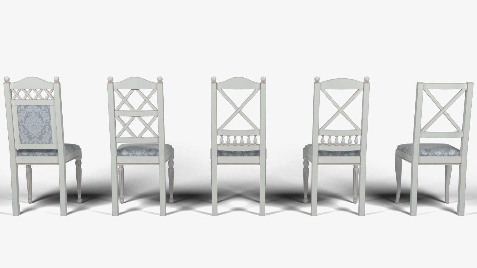 3d kitchen chair model