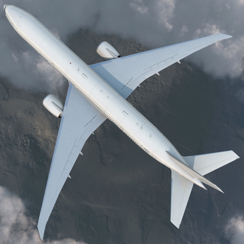 boeing 777 8x generic 3d model