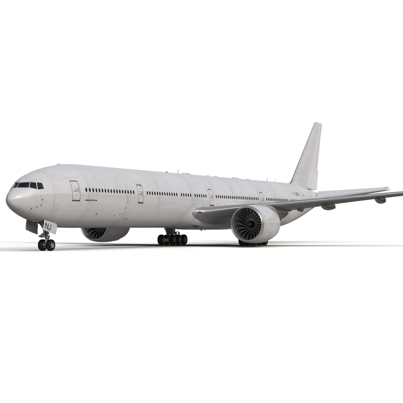 3d model boeing 777 9x generic