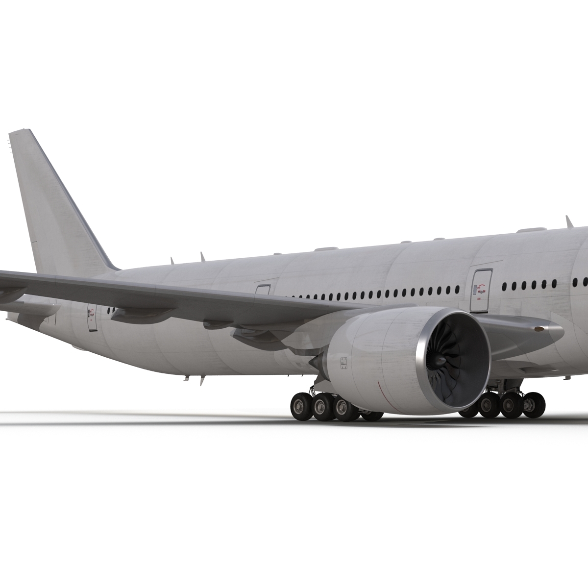 3d model boeing 777 9x generic