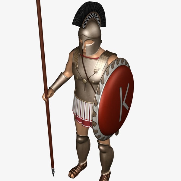 3D Hoplite Models | TurboSquid