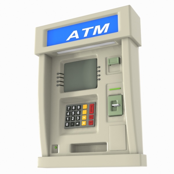 ATM 3D Models for Download | TurboSquid