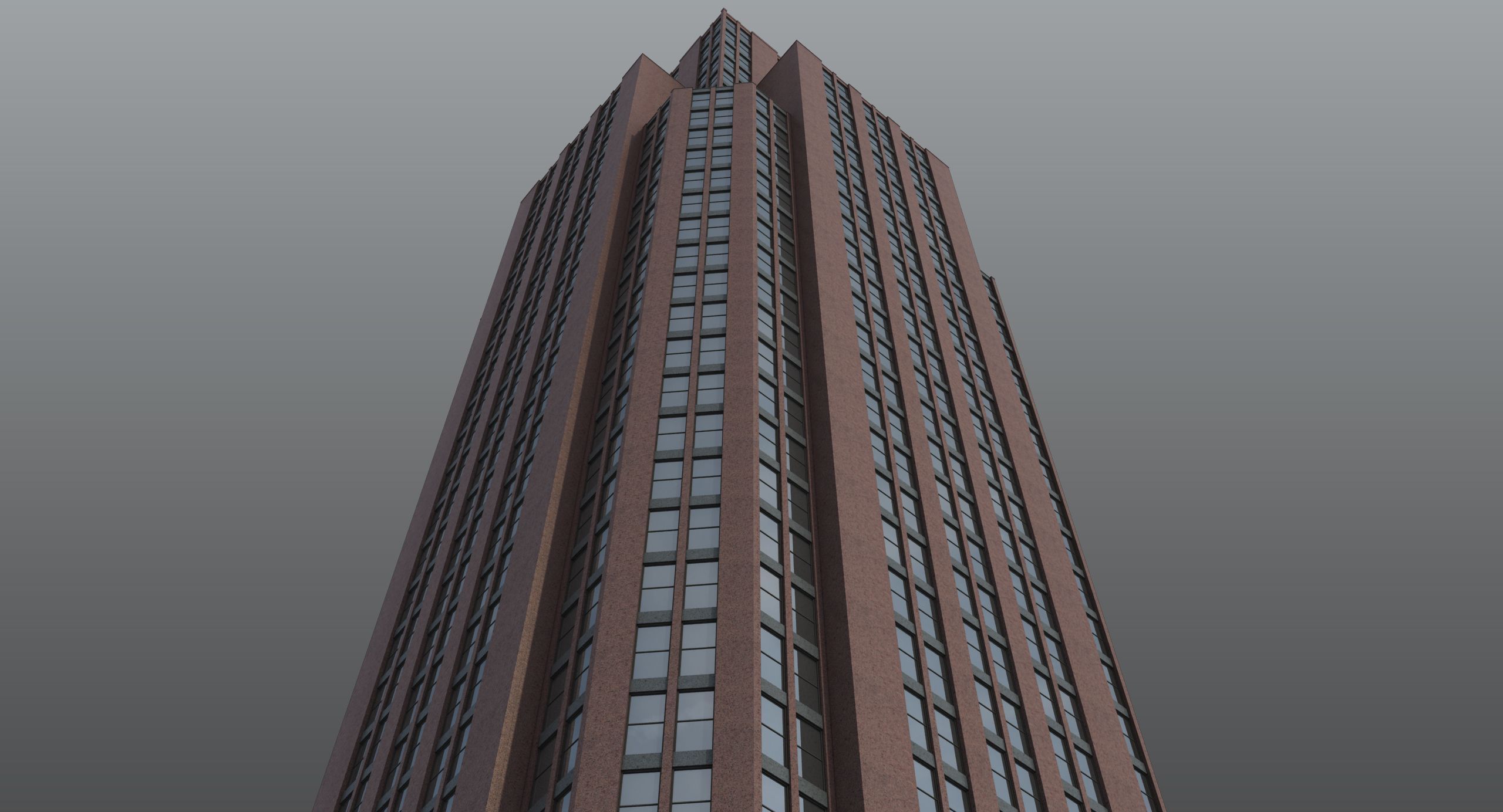 tall building 1 3d model