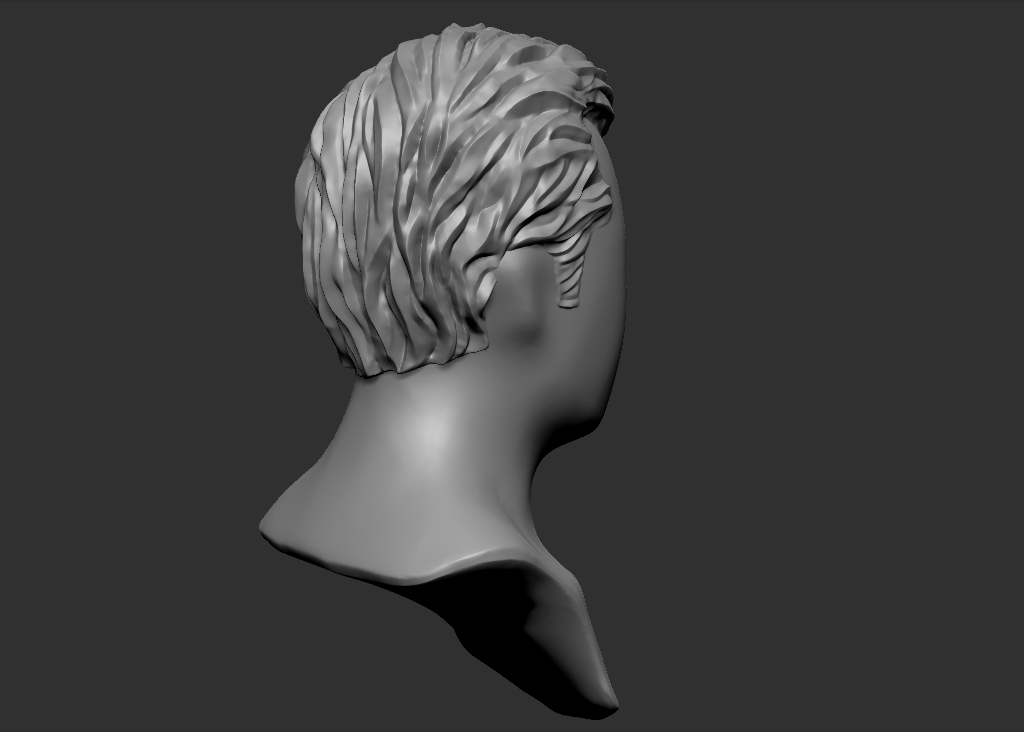 3d hairstyle ztl zbrush