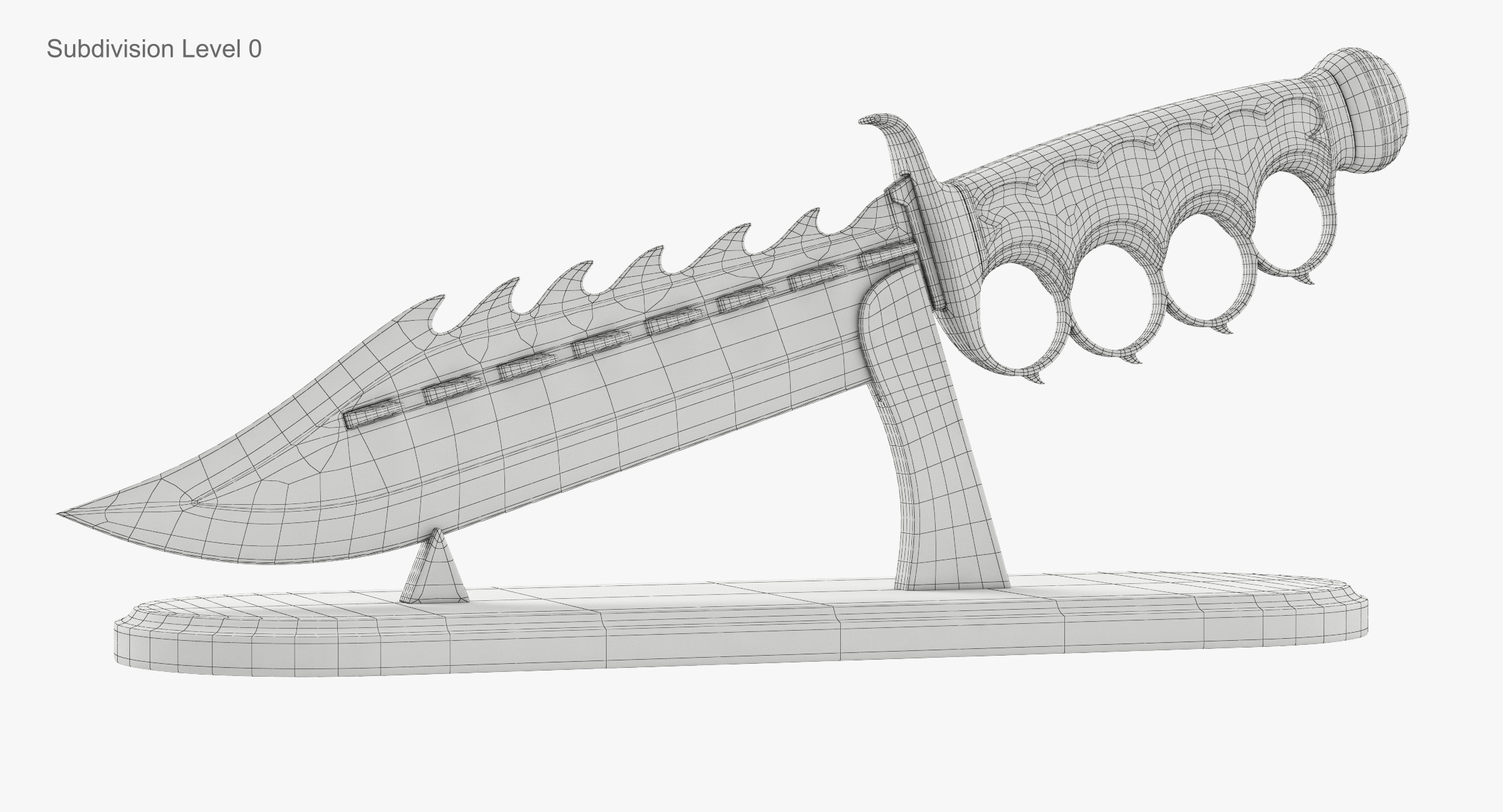 knife fantasy 3d max