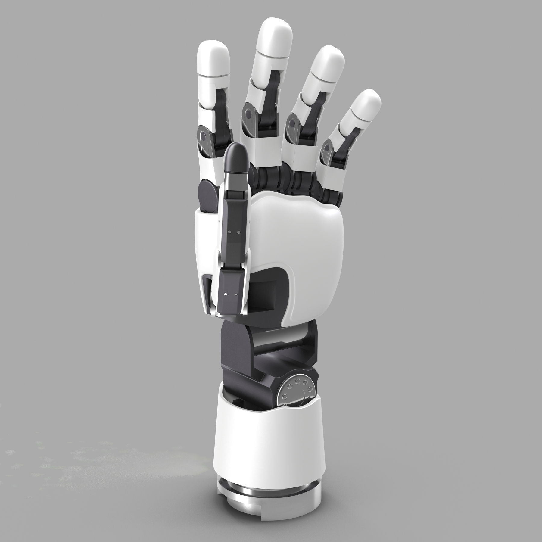 3d modular prosthetic limb model