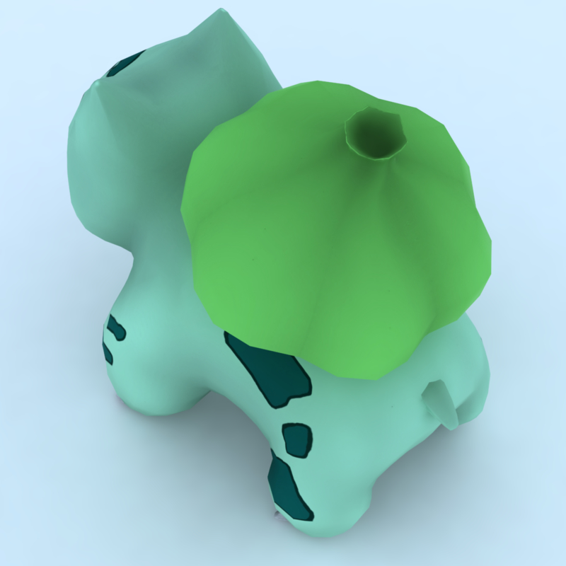 bulbasaur games 3d model