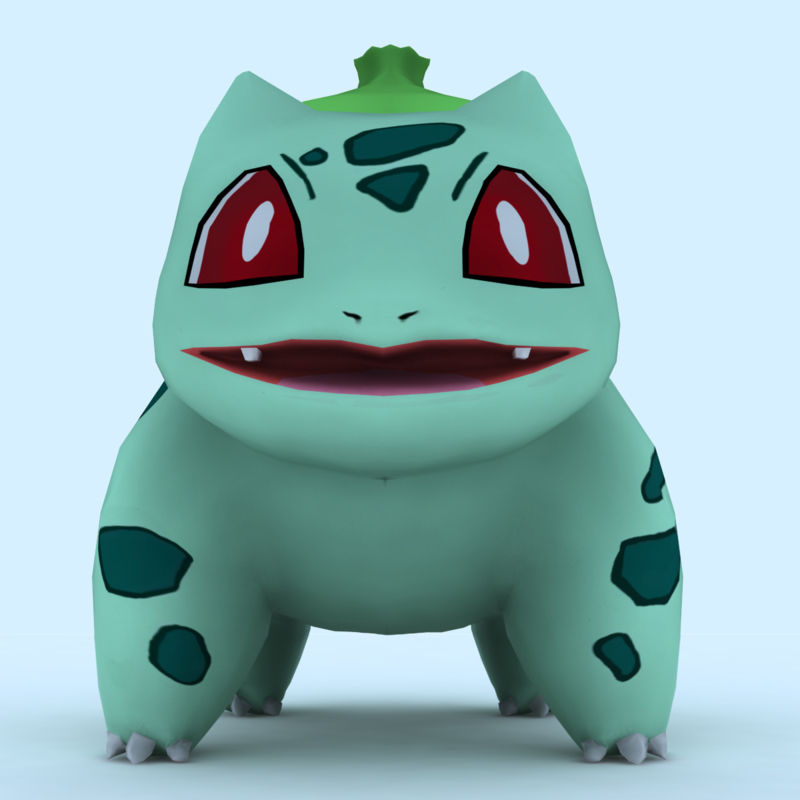 bulbasaur games 3d model