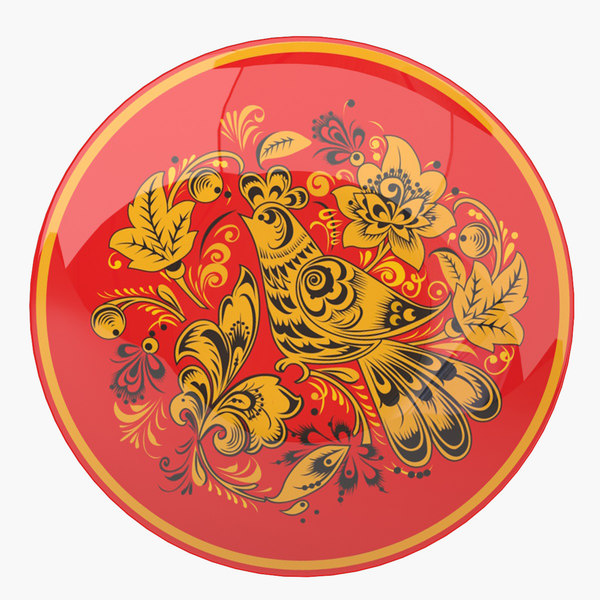 Teller 3D-Modell - TurboSquid 1059974