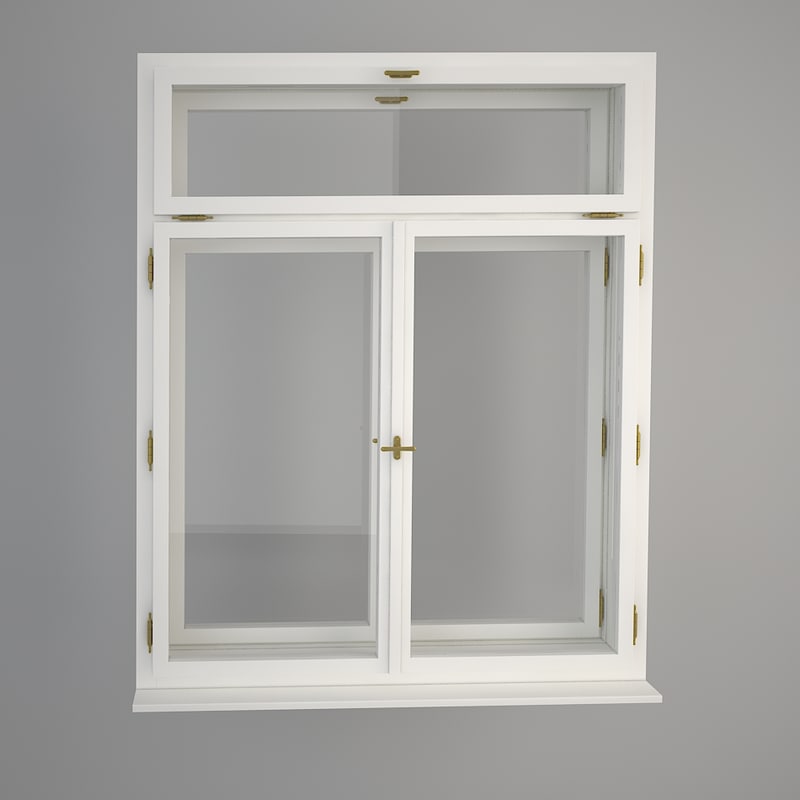 classic window 3d max