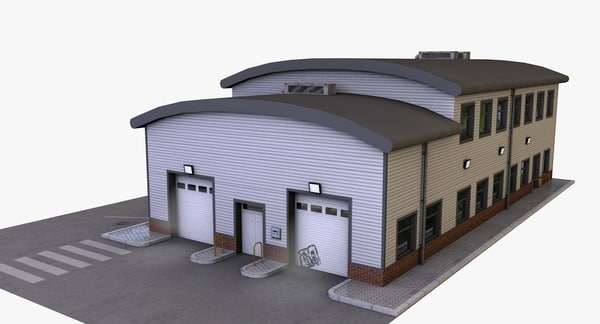 3d model distribution building