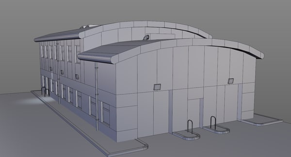 3d model distribution building
