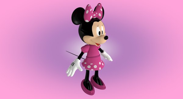 3d model minnie mouse