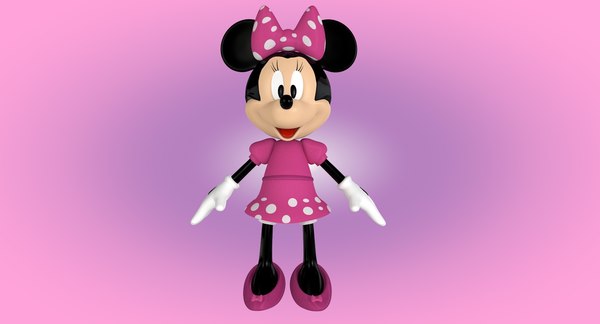 3d model minnie mouse