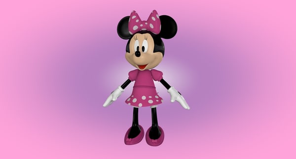 3d model minnie mouse