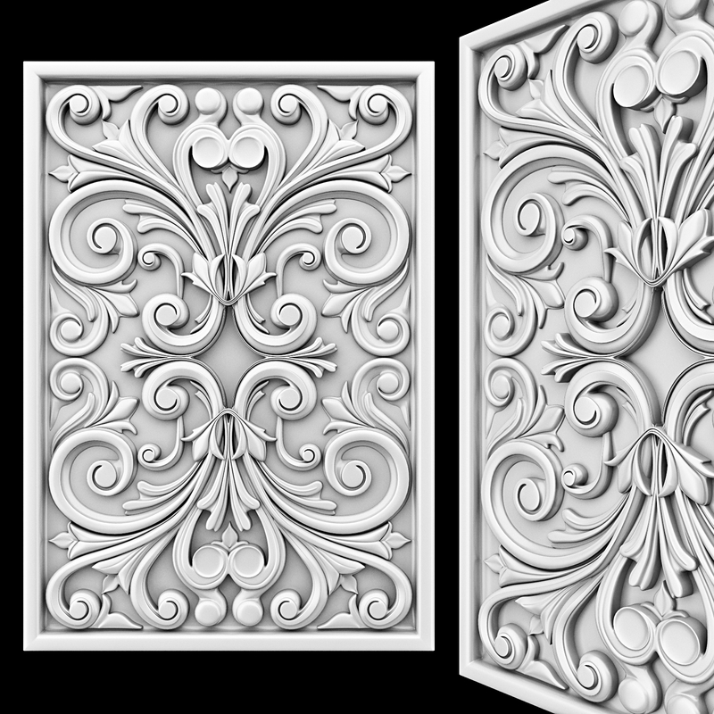 3d model panel