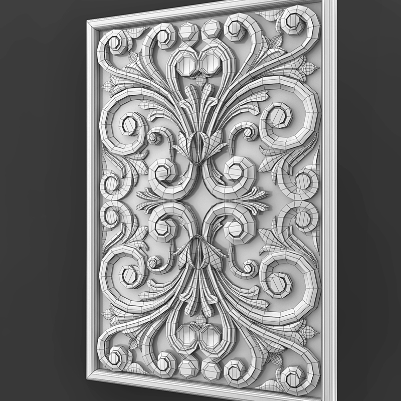 3d model panel