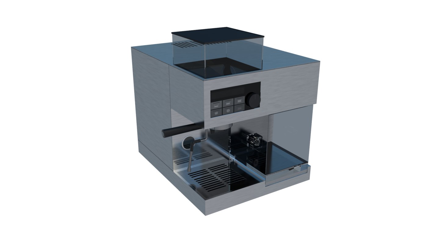 free coffee 3d model