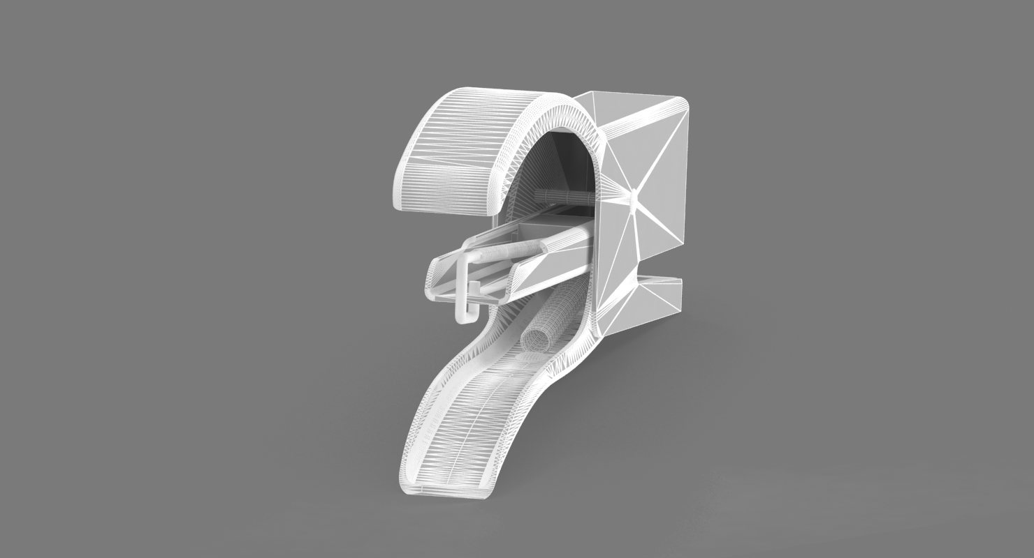 3d stapler model