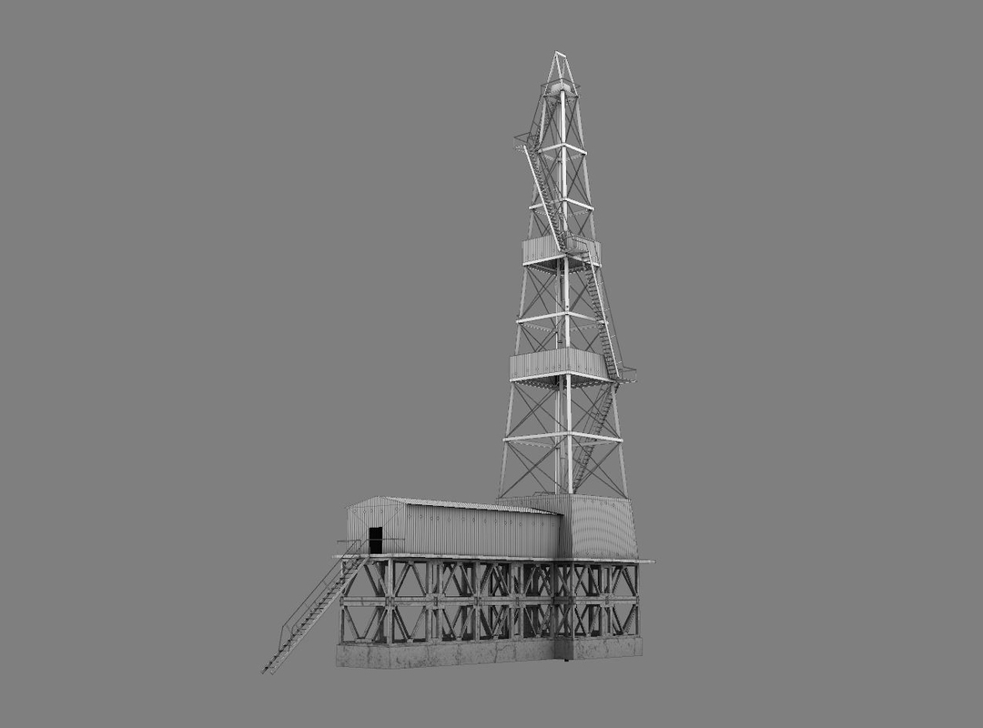 oil derrick 3d x