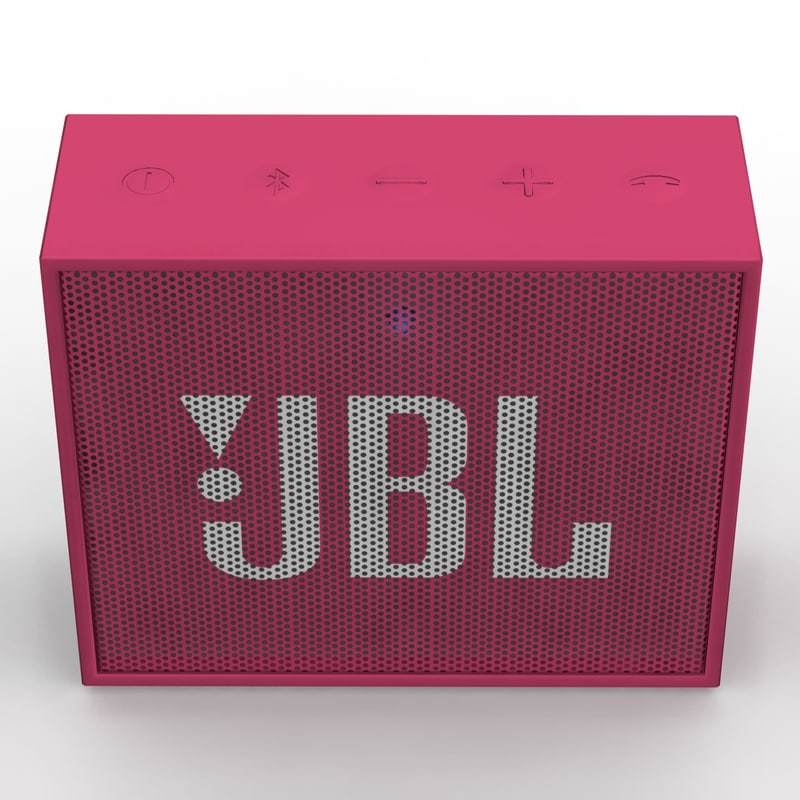 3d jbl pink bluetooth portable
