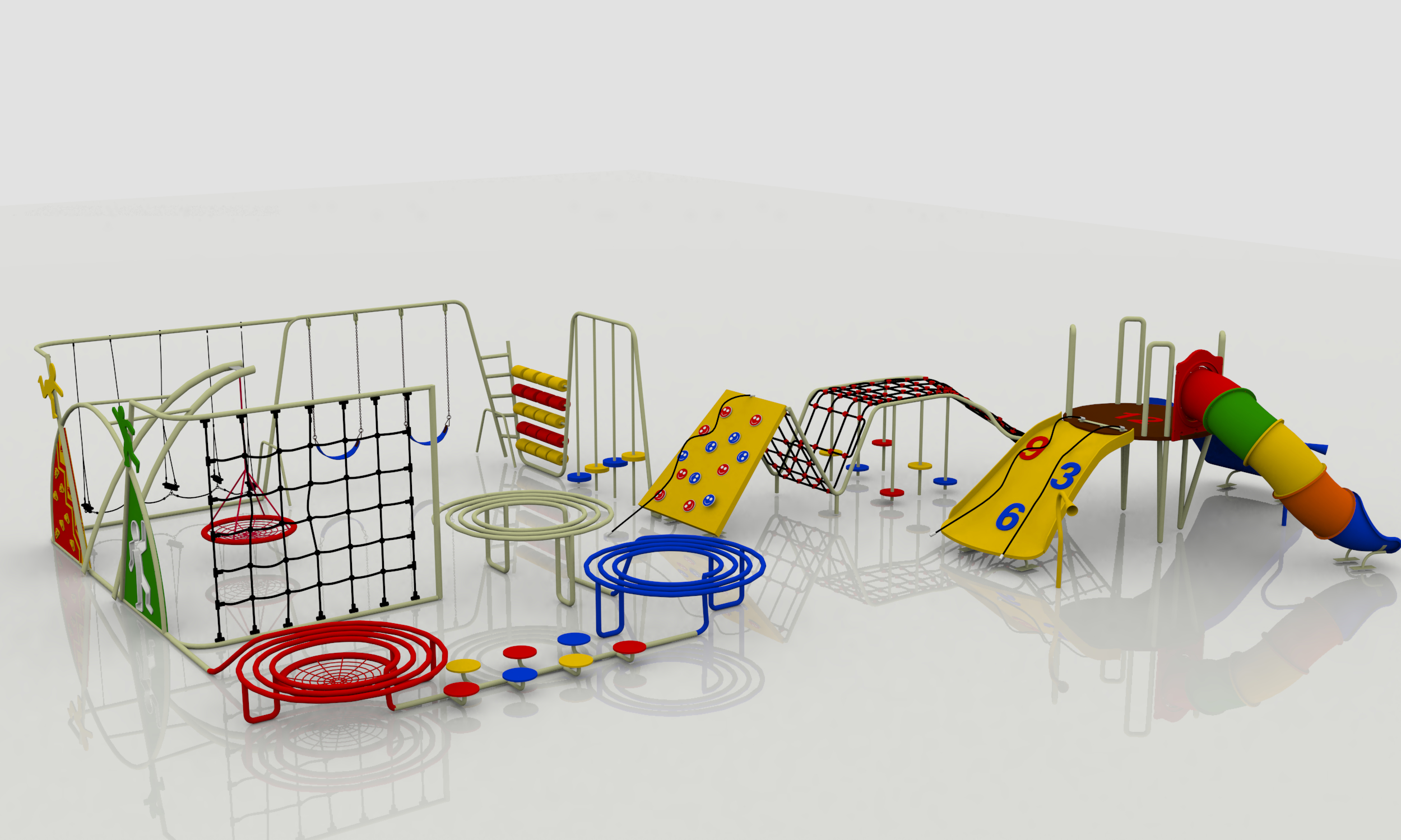 3d structure park model