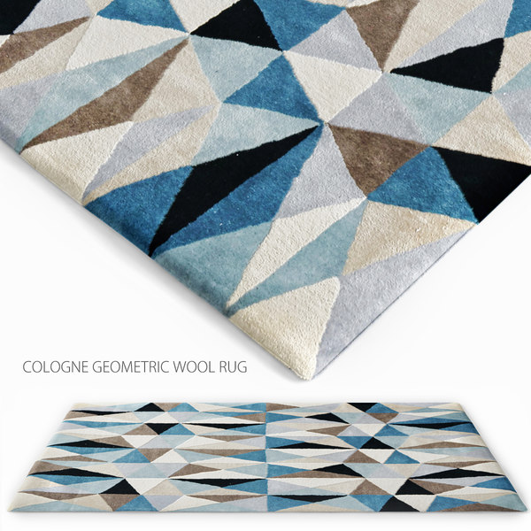 3d model terrace rug