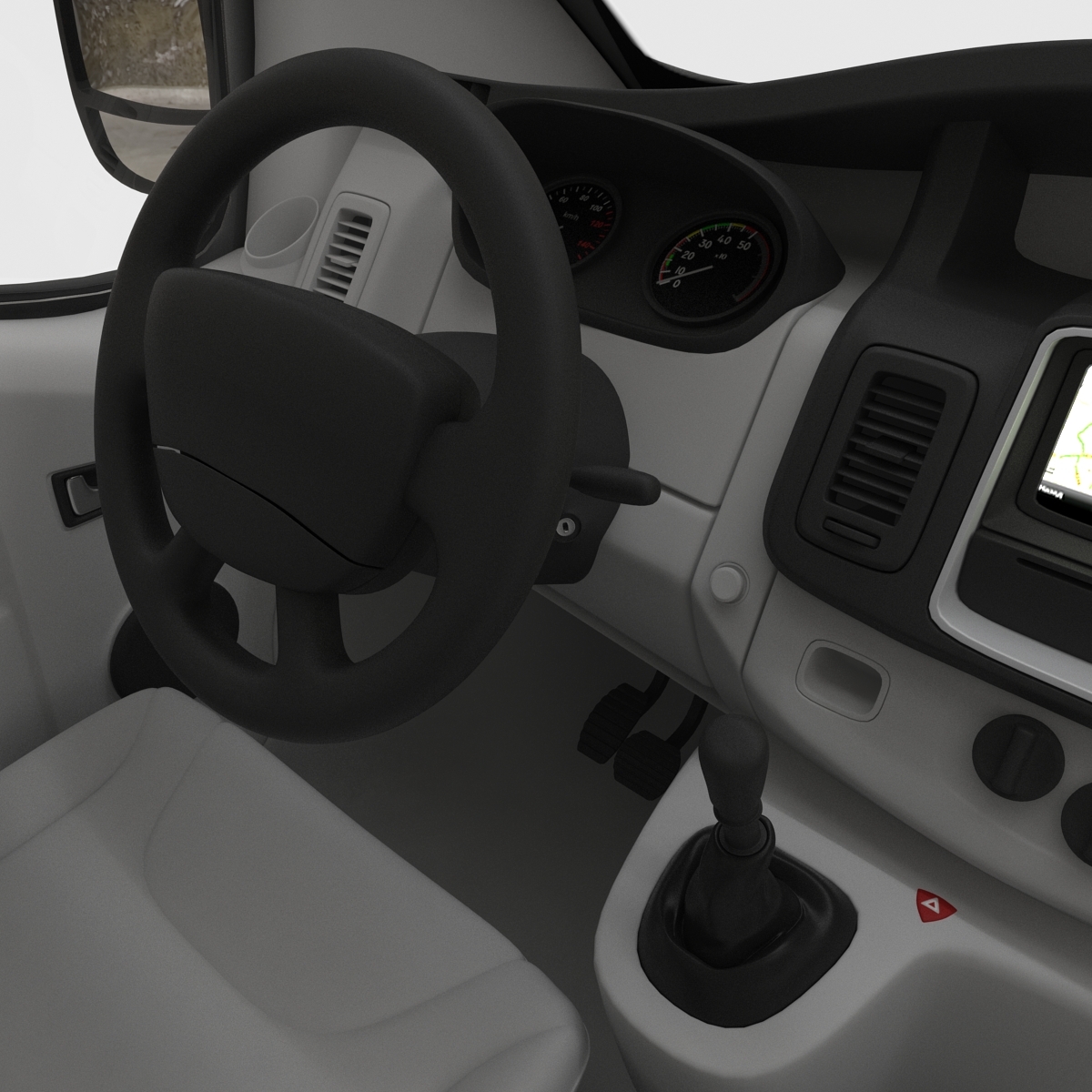 3d generic van model