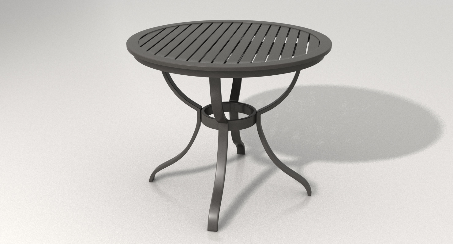 3d model patio table